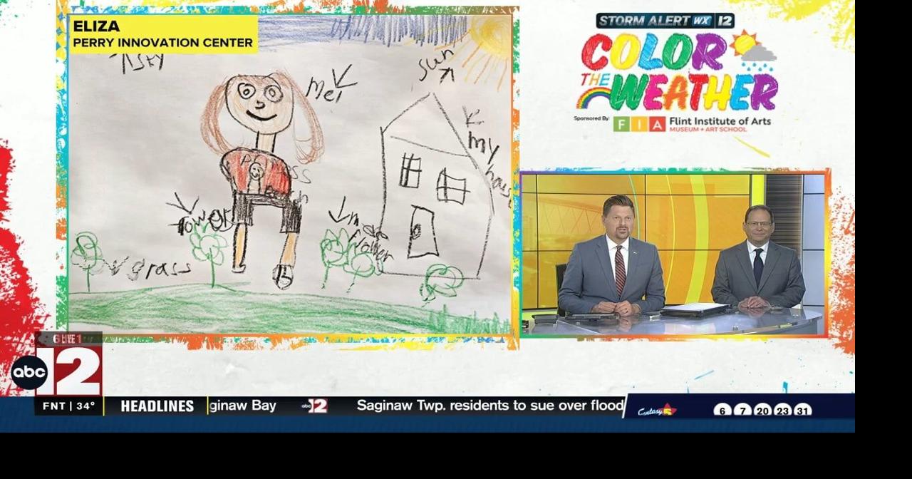 Color the Weather for May 8, 2026: Eliza | Color The Weather | abc12.com