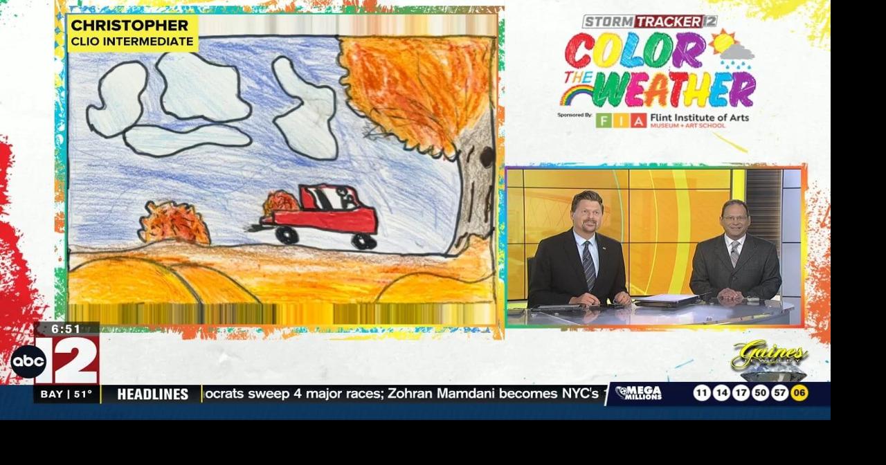 Color the Weather for Nov. 5, 2025: Christopher | Color The Weather ...