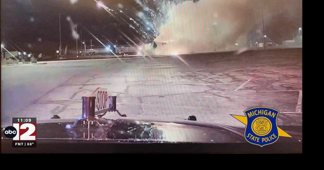 MSP video shows fireworks going off in a tent in Northern Michigan ...