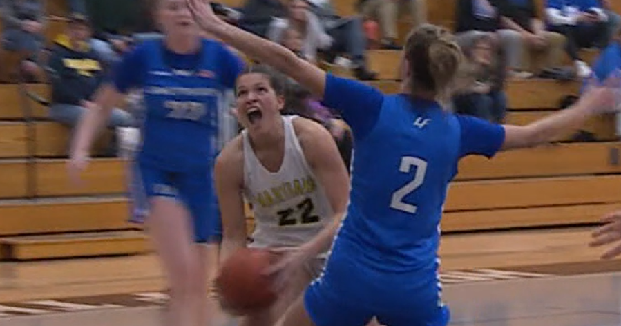 Highlight of the Night: Goodrich's Tanner Schramm makes tough right ...