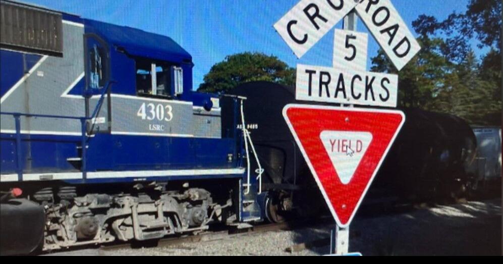 Train vs. truck crash ties up traffic in Bay County, no injuries ...