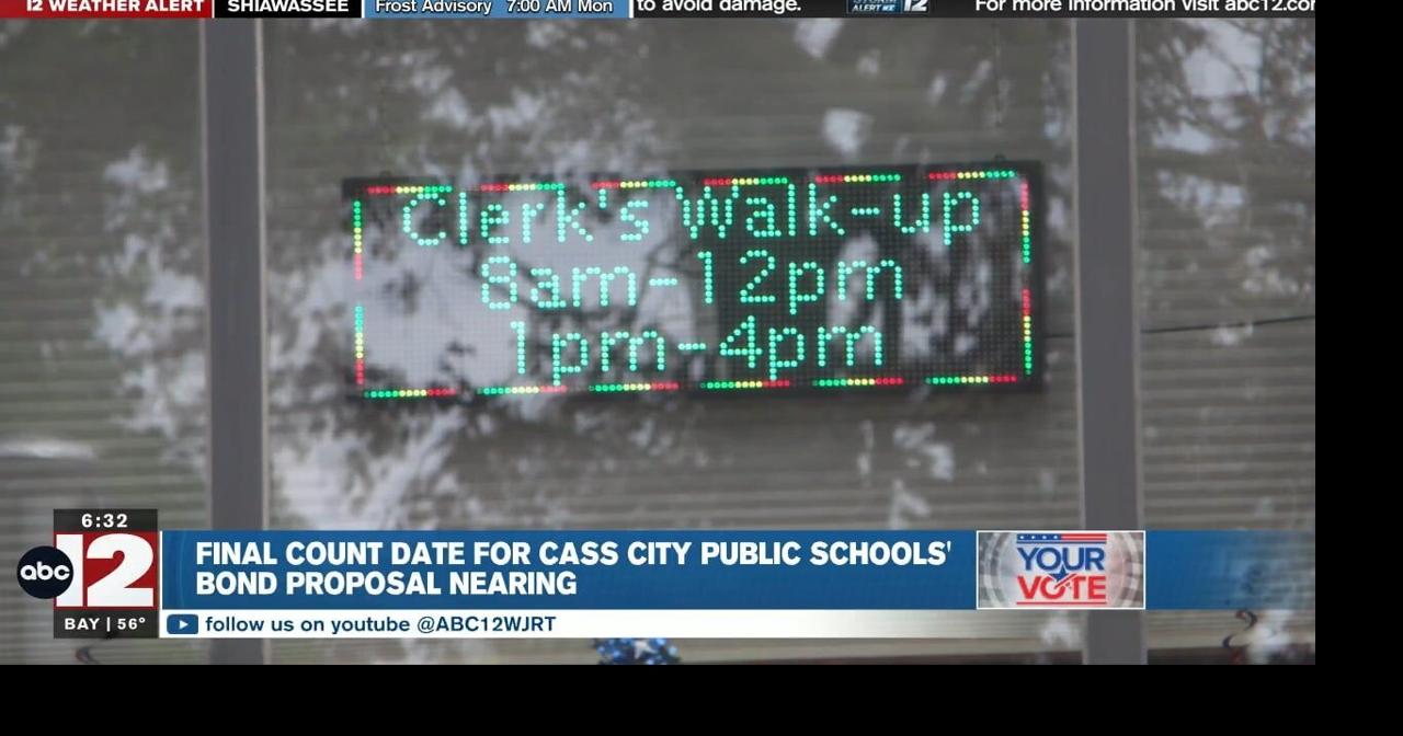Tuscola County to certify razor-thin Cass City school bond vote | Video ...