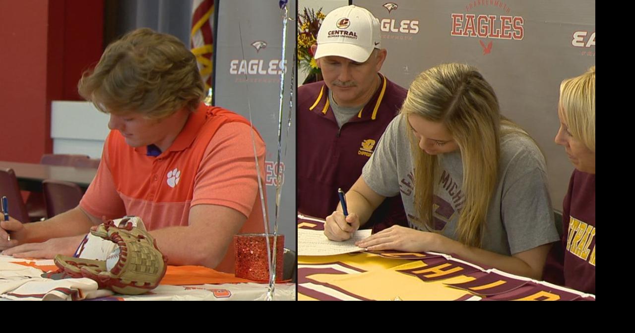 National Signing Day: Frankenmuth's Drew Titsworth signs with Clemson ...