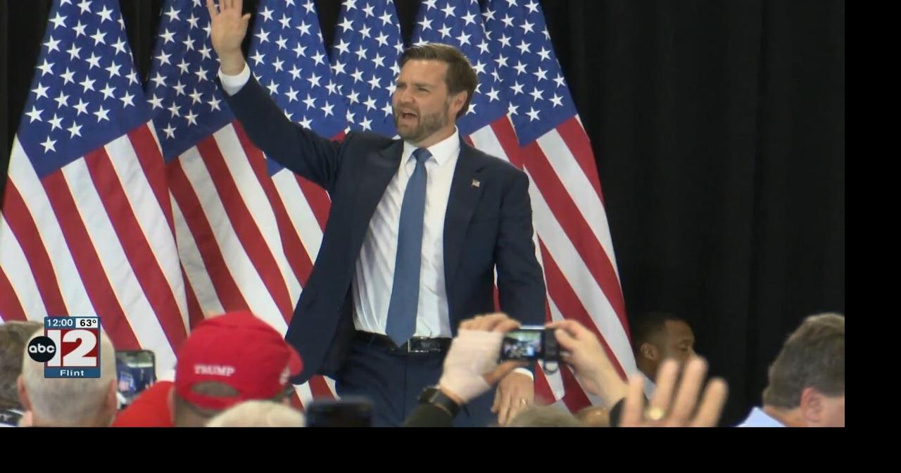 Republican vice president nominee JD Vance visiting Flint | Politics ...