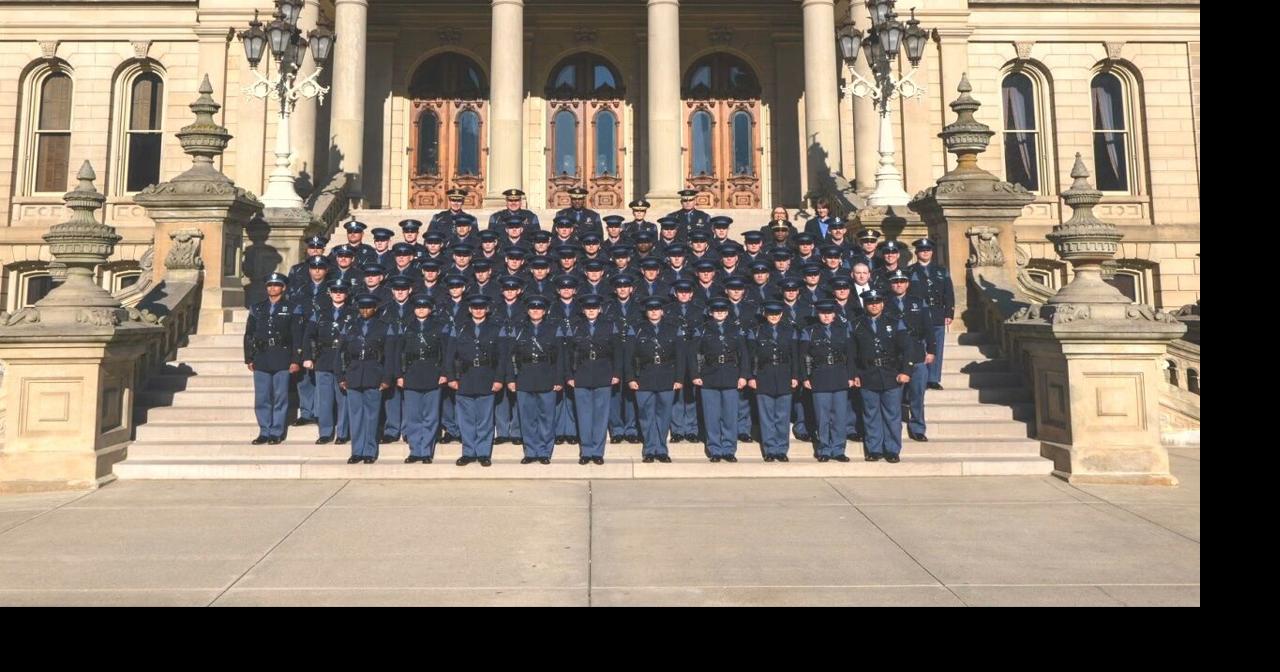 50 new Michigan State Police troopers graduate from academy | State ...