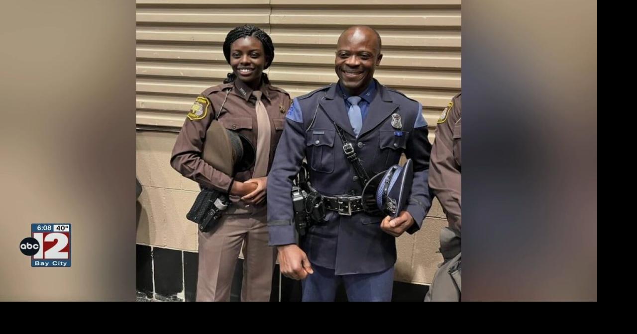 New Michigan State Police trooper hails from West Africa | Local ...