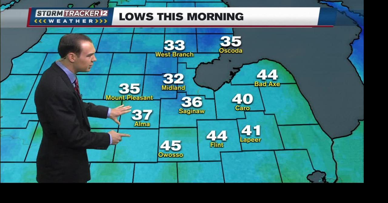 Partly to Mostly Cloudy and Below Normal High temperatures for Today ...