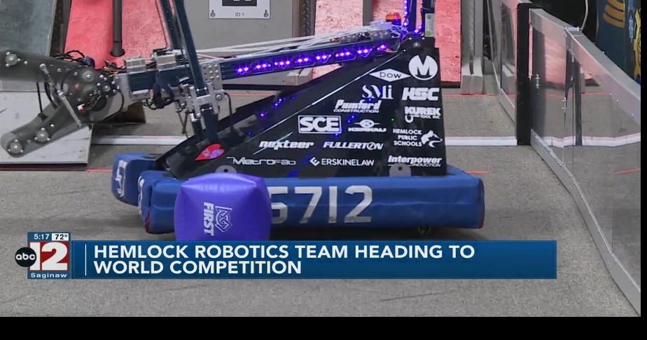 Hemlock's Gray Matter Robotics Team heading to world competition | News | abc12.com