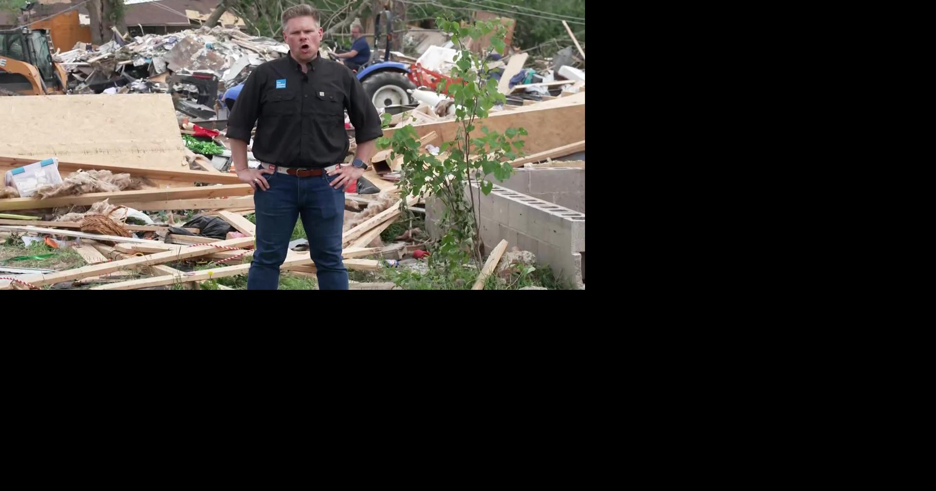 Weather Channel Correspondent Justin Michaels on Tornado Aftermath in ...