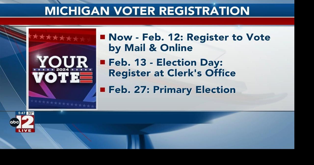 Voting in Michigan ahead of the primaries | Video | abc12.com
