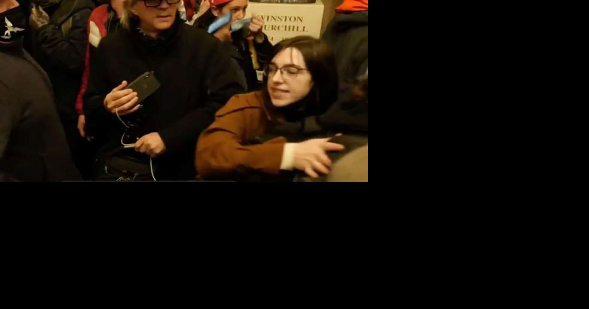 US Capitol rioter who barged into Pelosi's offices sentenced to three ...