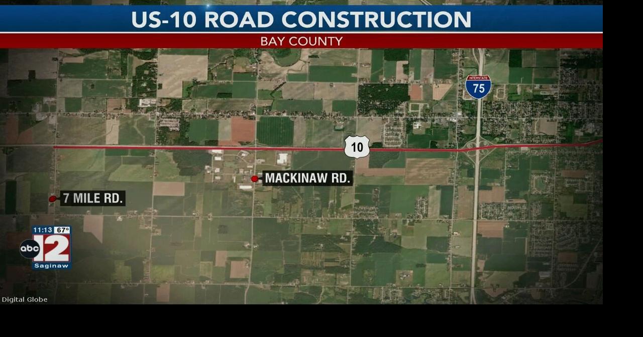 Traffic pattern shifting in U.S. 10 construction zone on July 10 ...