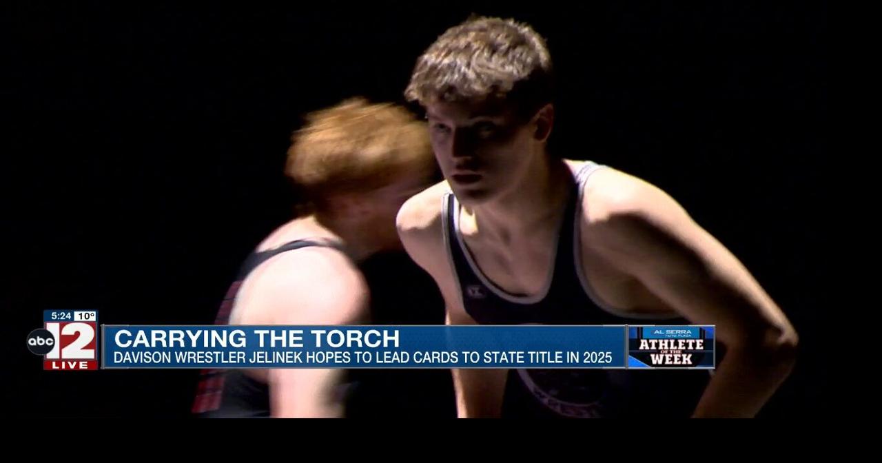 Athlete of the Week: Davison's Kyle Jelinek | Sports | abc12.com