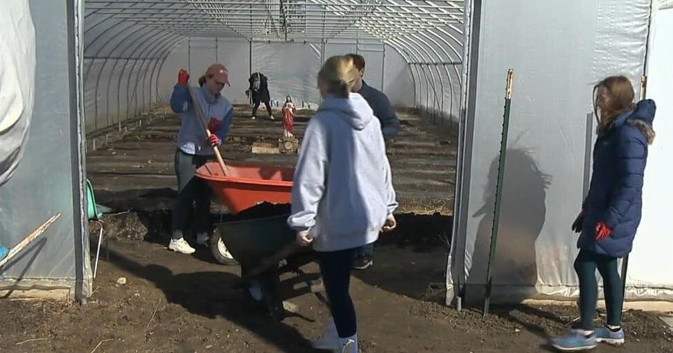 Massachusetts students spent spring break helping Genesee County ...