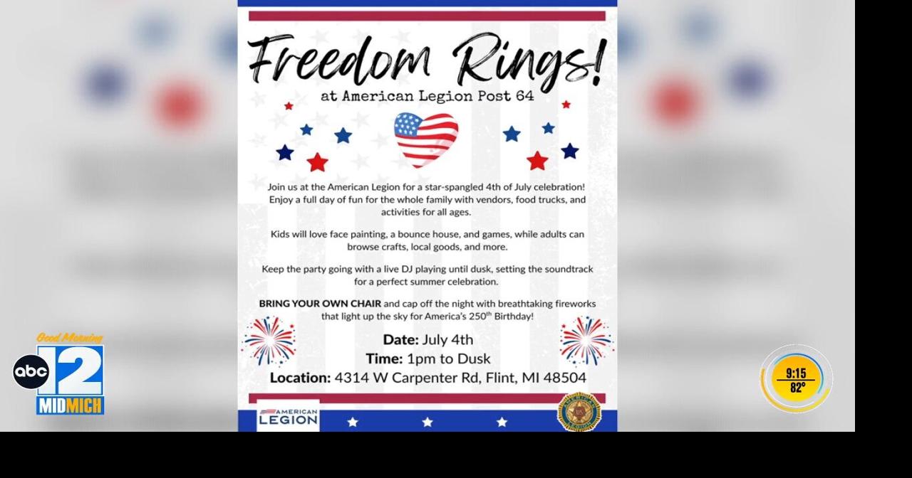 'Freedom Rings!' at American Legion Post 64 in Flint | Video | abc12.com