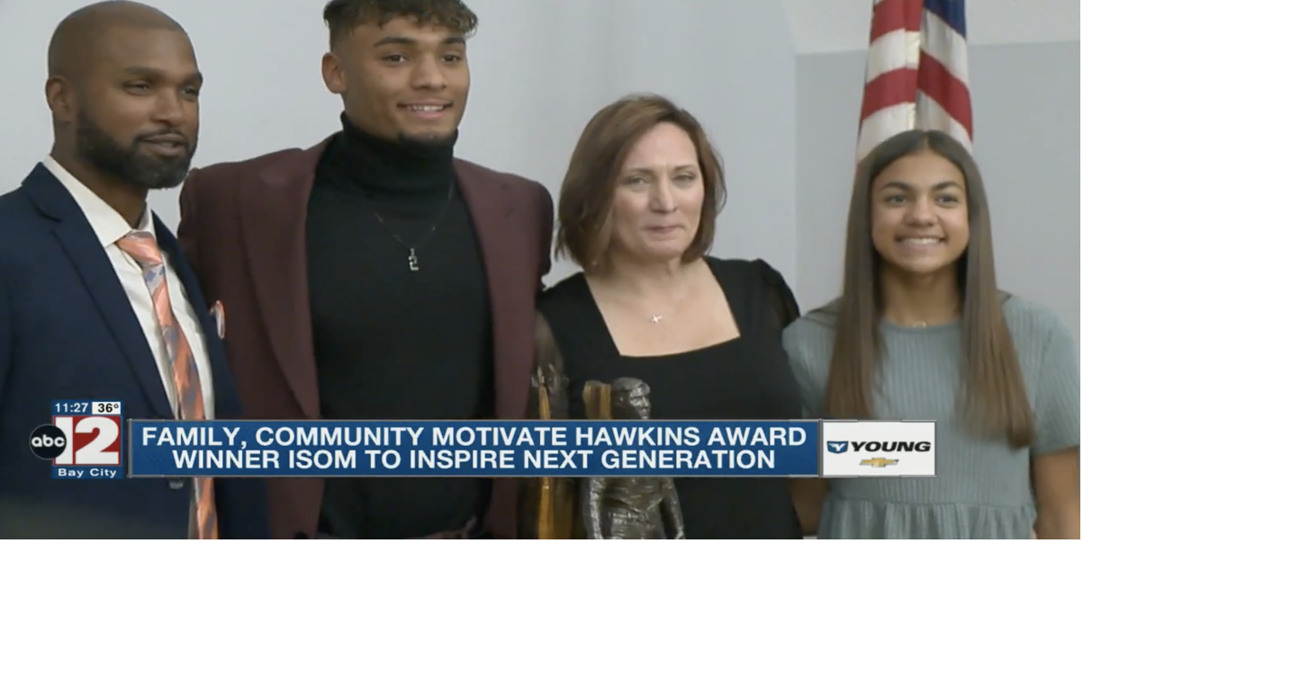 Hawkins Award winner Braylon Isom hopes to inspire next generation in ...