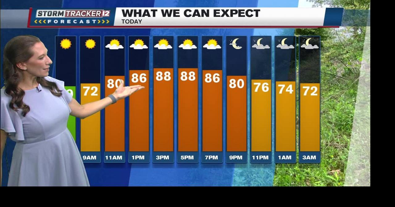 Hot and humid with rain chances today | Forecast | abc12.com
