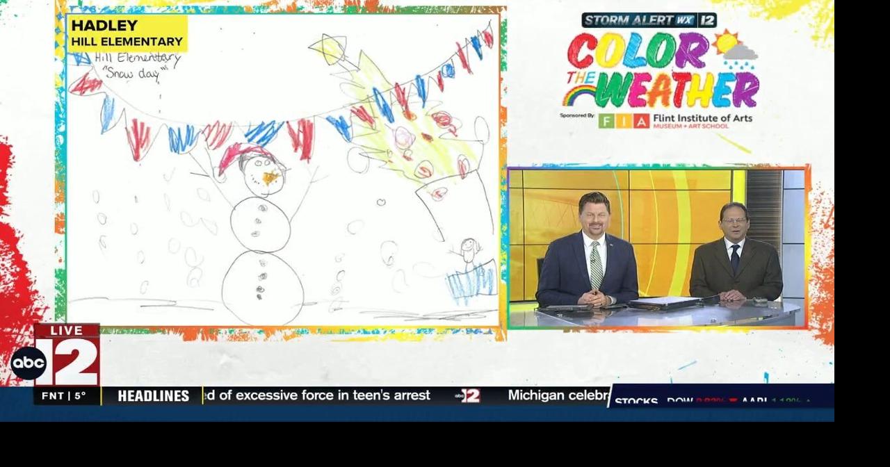 Color the Weather for Jan. 28, 2026: Hadley | Color The Weather | abc12.com