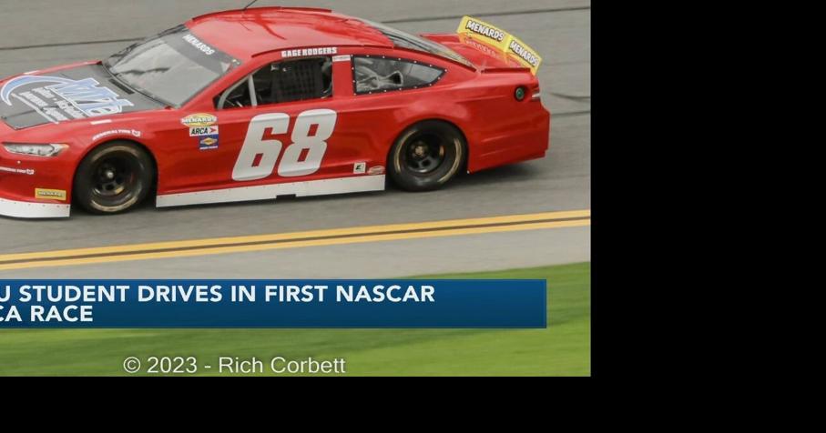 CMU student drives in first NASCAR race | News | abc12.com