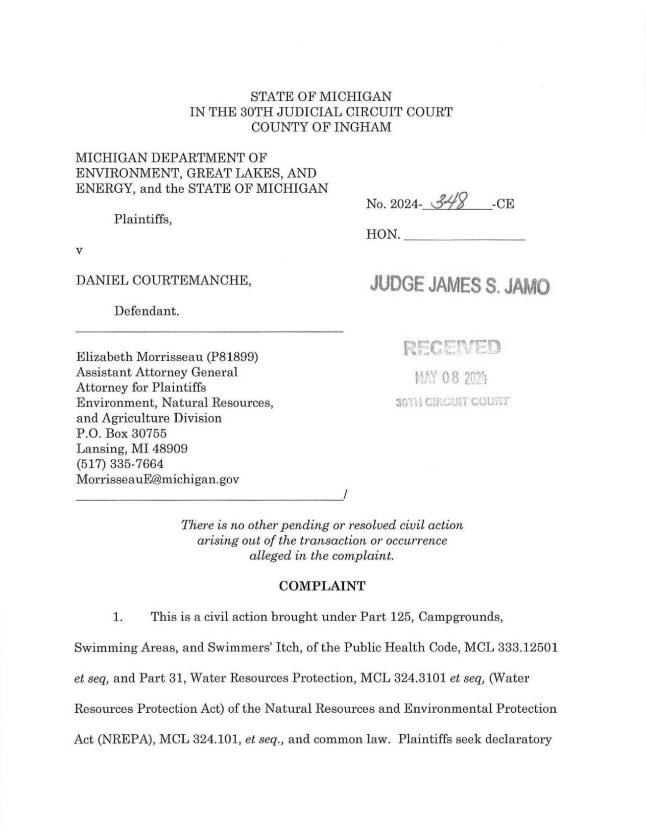 Bay County man accused of running an illegal campground | Crime | abc12.com