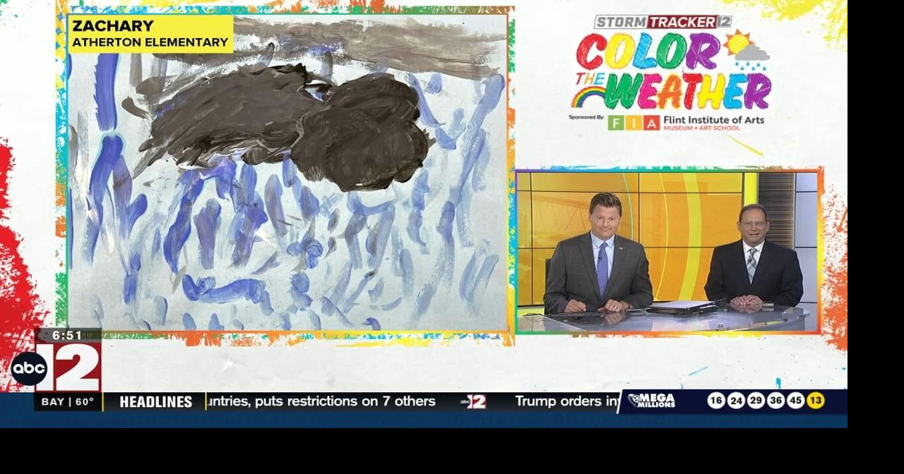 Color the Weather for June 5, 2025: Zachary | Color The Weather | abc12.com