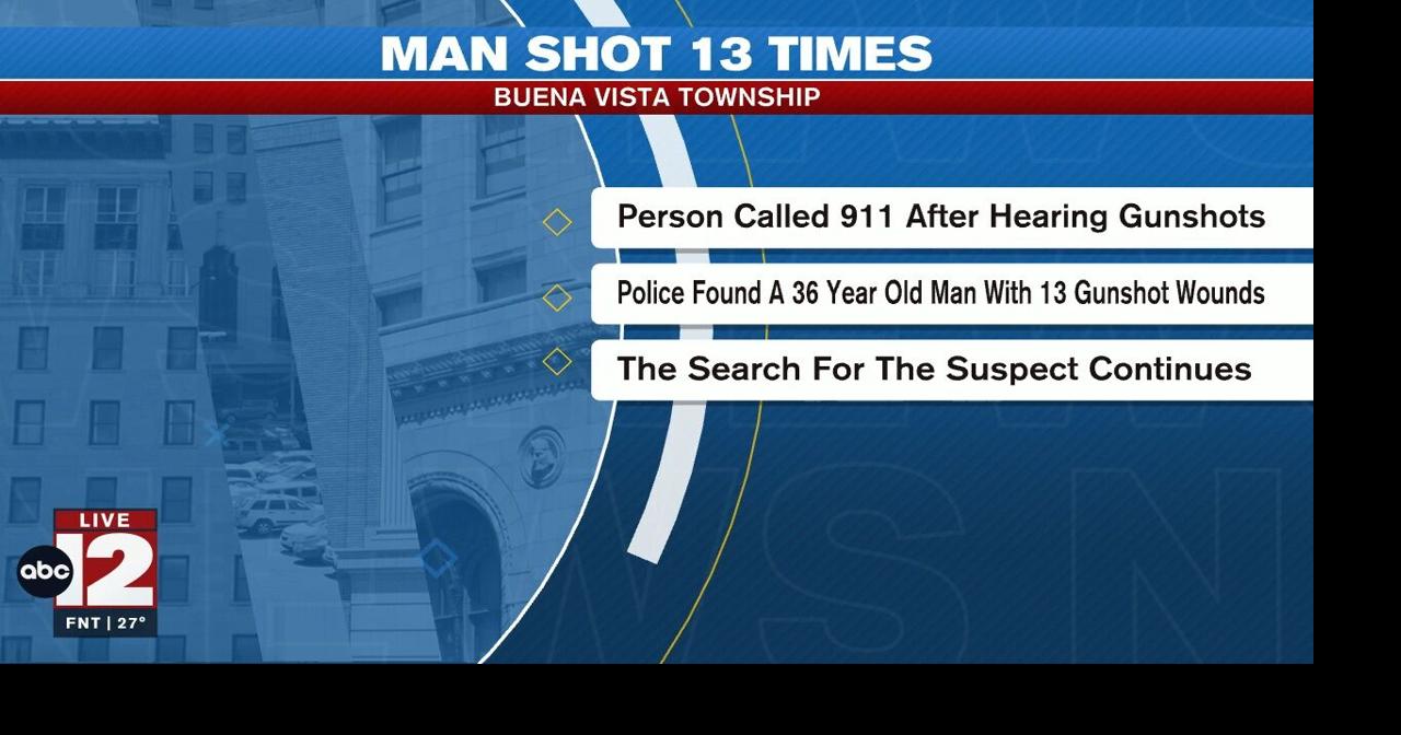 Saginaw man survives 13 gunshot wounds on Thanksgiving | Video | abc12.com