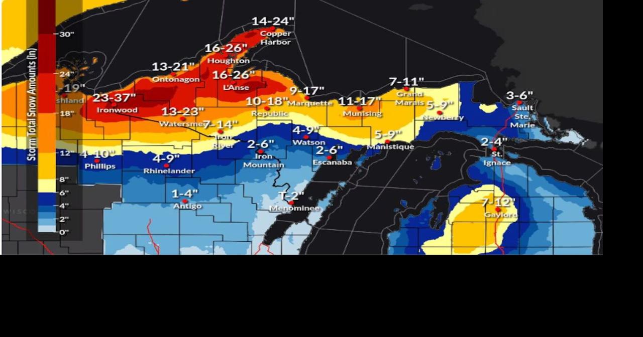 Big temperature drop, heavy snow on the menu this Thanksgiving ...