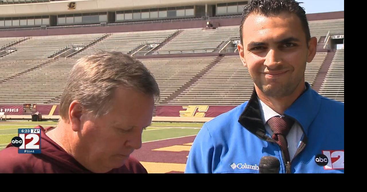 ABC12 Interview with CMU head coach Jim McElwain | Video | abc12.com