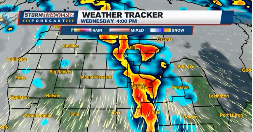 Storm Tracker 12 Weather Team issues an Alert Day for Wednesday ...