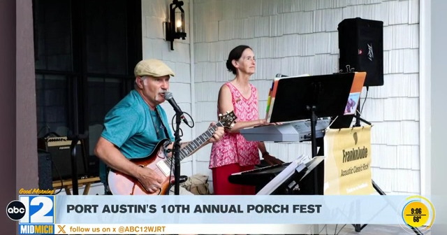 10th Annual Port Austin Porch Fest | Video | abc12.com