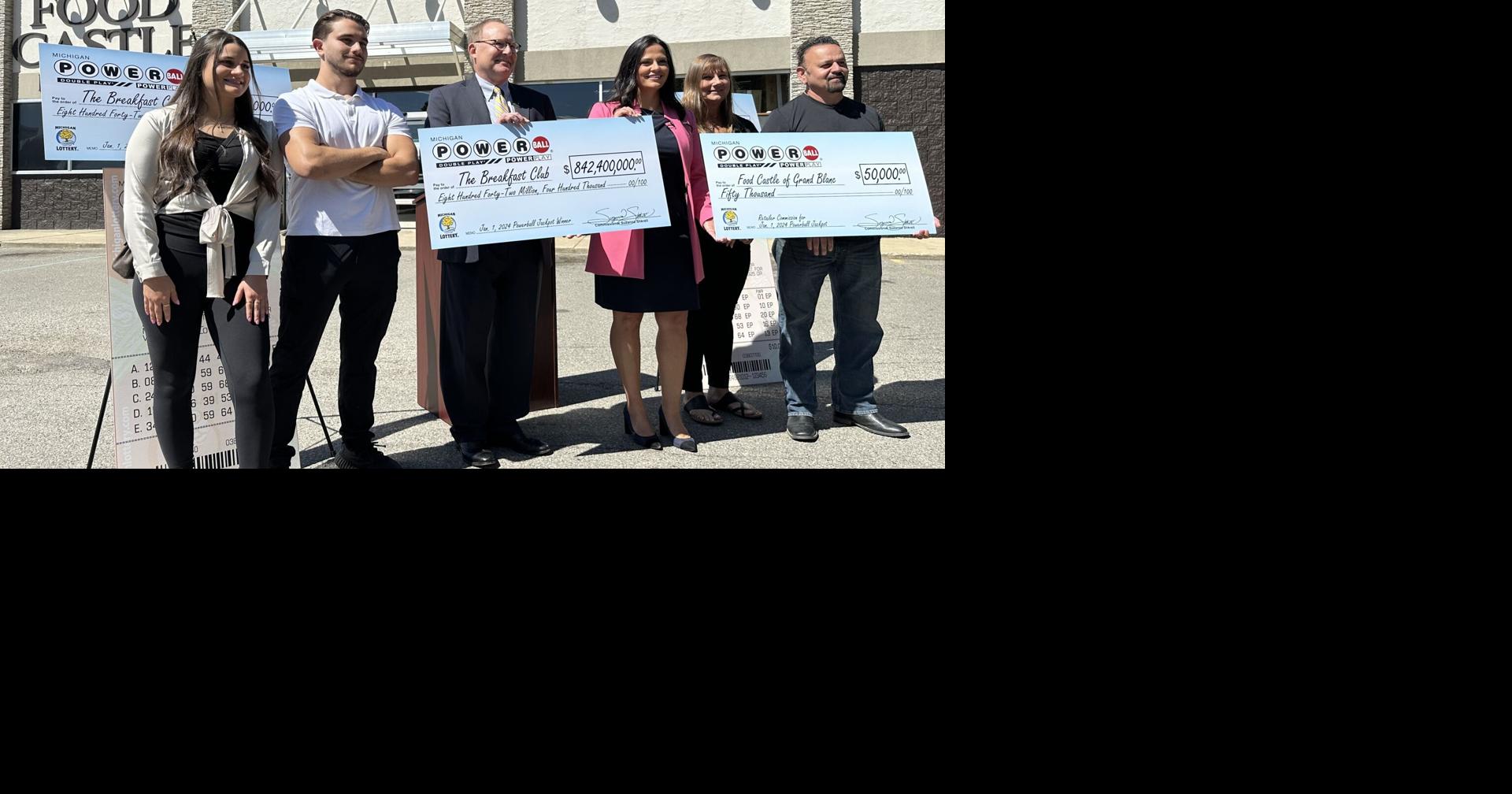 Jackpot! Club claims $842 million Powerball prize in Grand Blanc ...