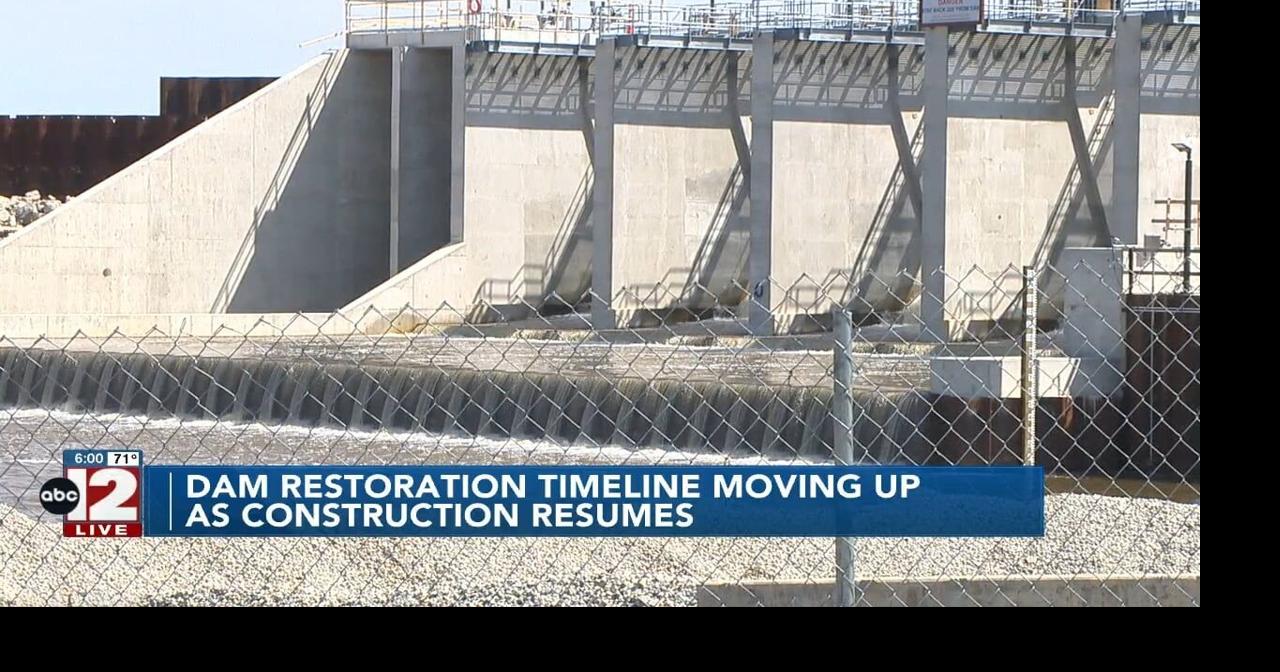 Dam restoration timeline in Midland, Gladwin Counties moves up as ...