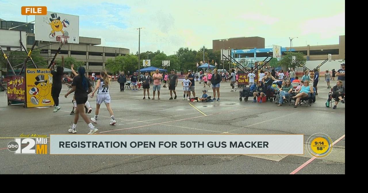 Registration is open for the 50th Gus Macker 3-on-3 Basketball in Flint ...