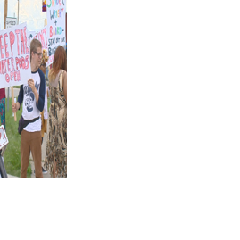 Flint Rising protests possibility of PODS closures | Flint Water ...