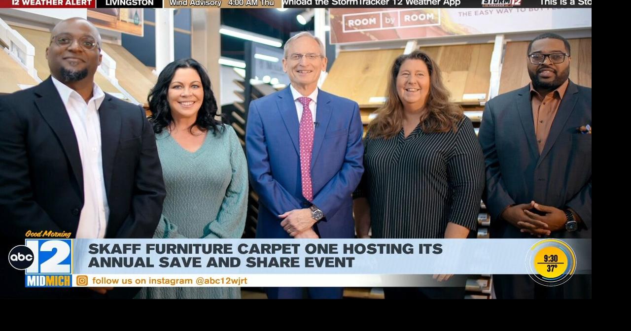 Skaff Furniture Carpet One 'Save and Share' event | Video | abc12.com