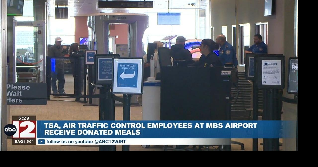 TSA, air traffic controllers at MBS airport not getting paid due to ...
