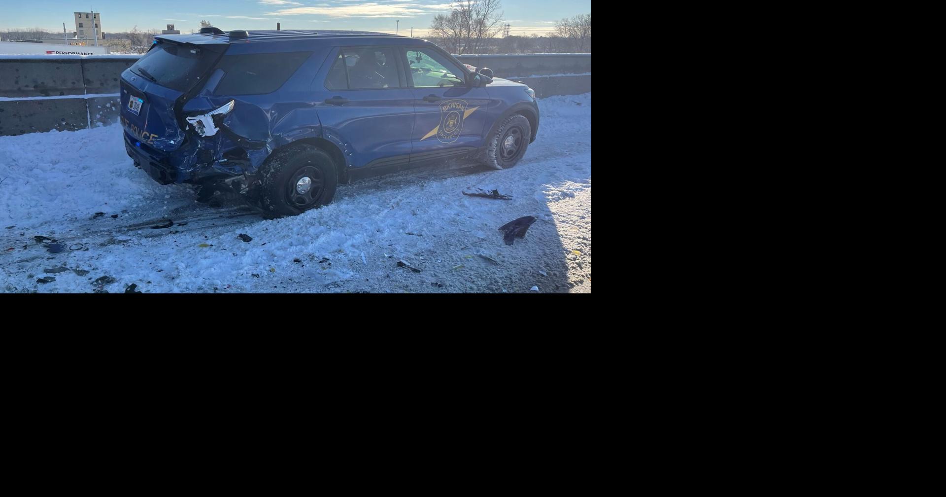Michigan State Police sergeant, 2 others escape injury after motorist ...