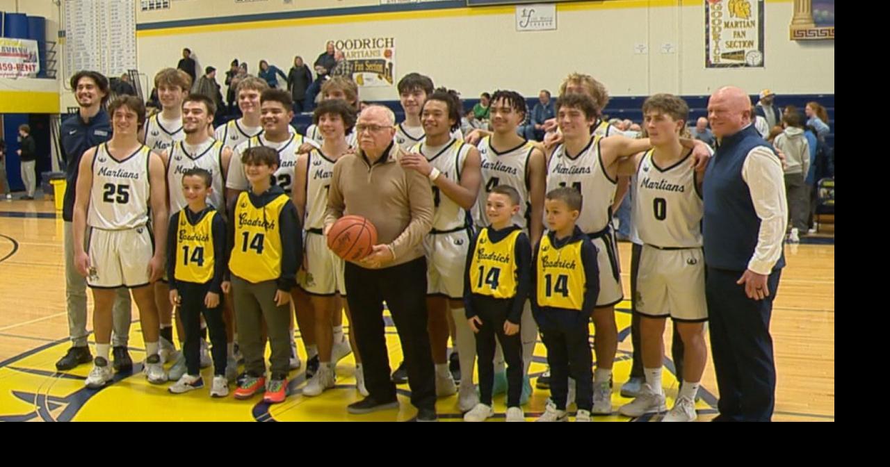 Goodrich coach Gary Barns gets career win no. 500 | Sports | abc12.com