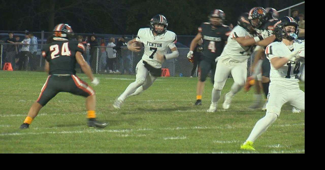 HS Football - Fenton takes down Flushing, 41-21, to win Stripes ...
