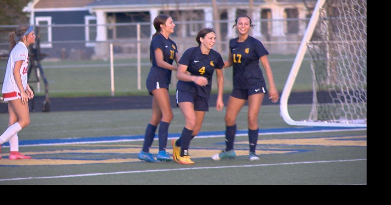 HS Girls Soccer - Lauinger's hat trick helps Goodrich take down Holly ...