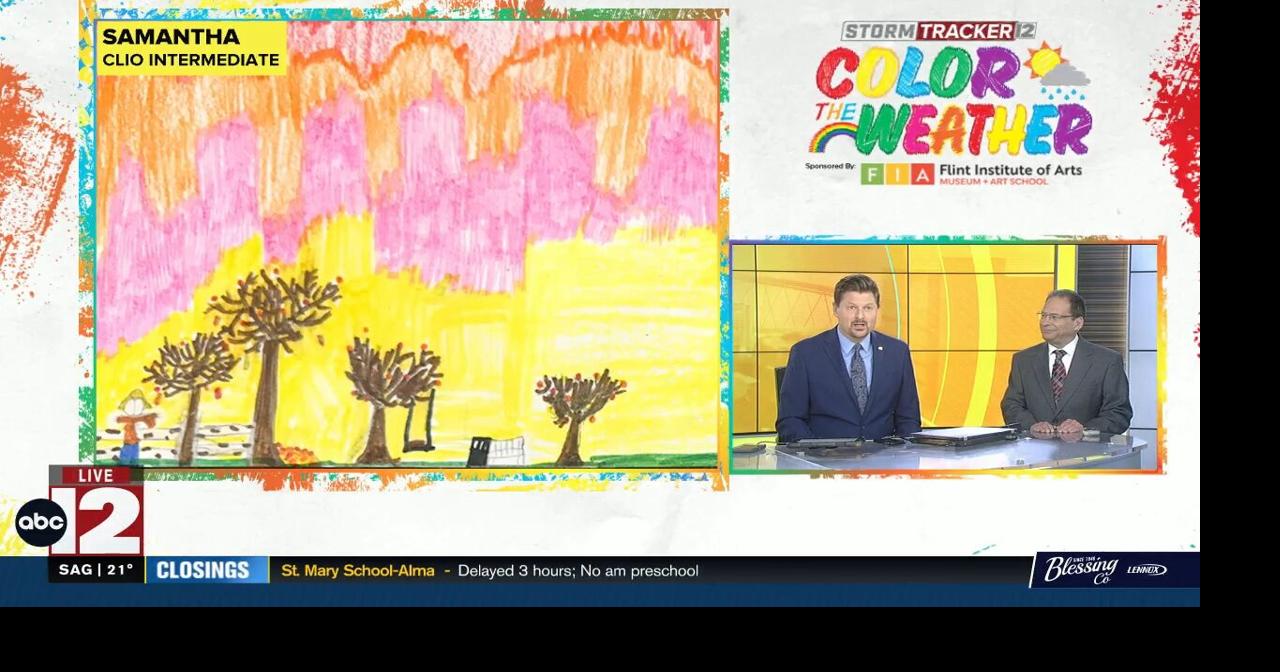 Color the Weather for Dec. 2, 2025: Samantha | Color The Weather ...