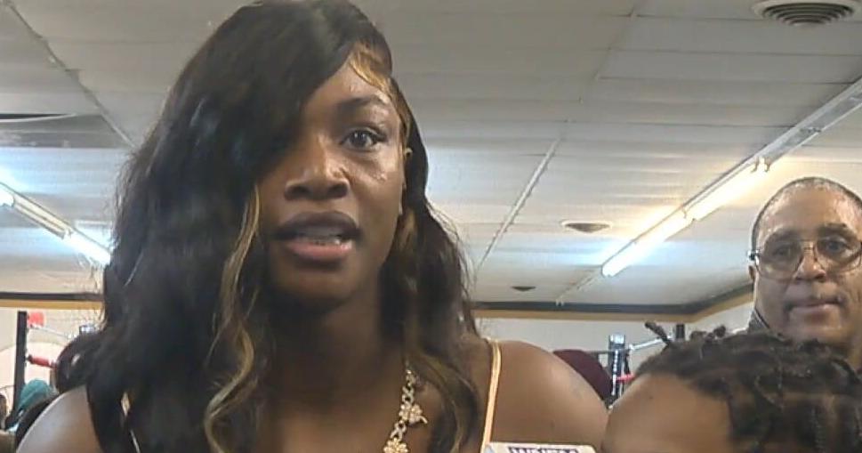 Flint boxer Claressa Shields distributes food and presents for ...