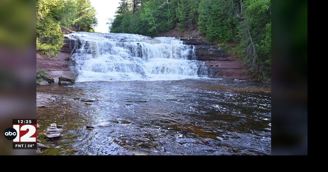 Agate Falls in Ontonagon County will be closed until November | Video ...