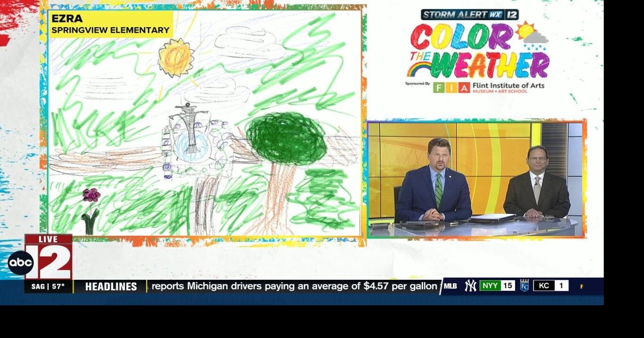 Color the Weather for May 27, 2026: Ezra | Video | abc12.com