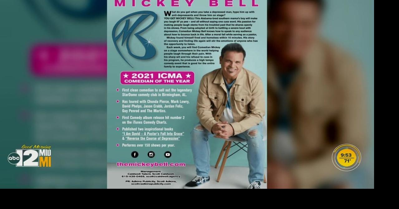 Comedian Mickey Bell joins Good Morning Mid-Michigan | Community ...