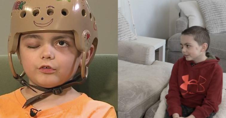 8-year-old survivor of splash pad shooting learning echolocation | State | abc12.com