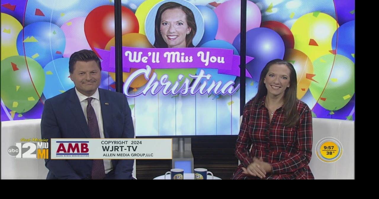 Good Morning Mid-Michigan will Miss You Christina Burkhart! | Video ...