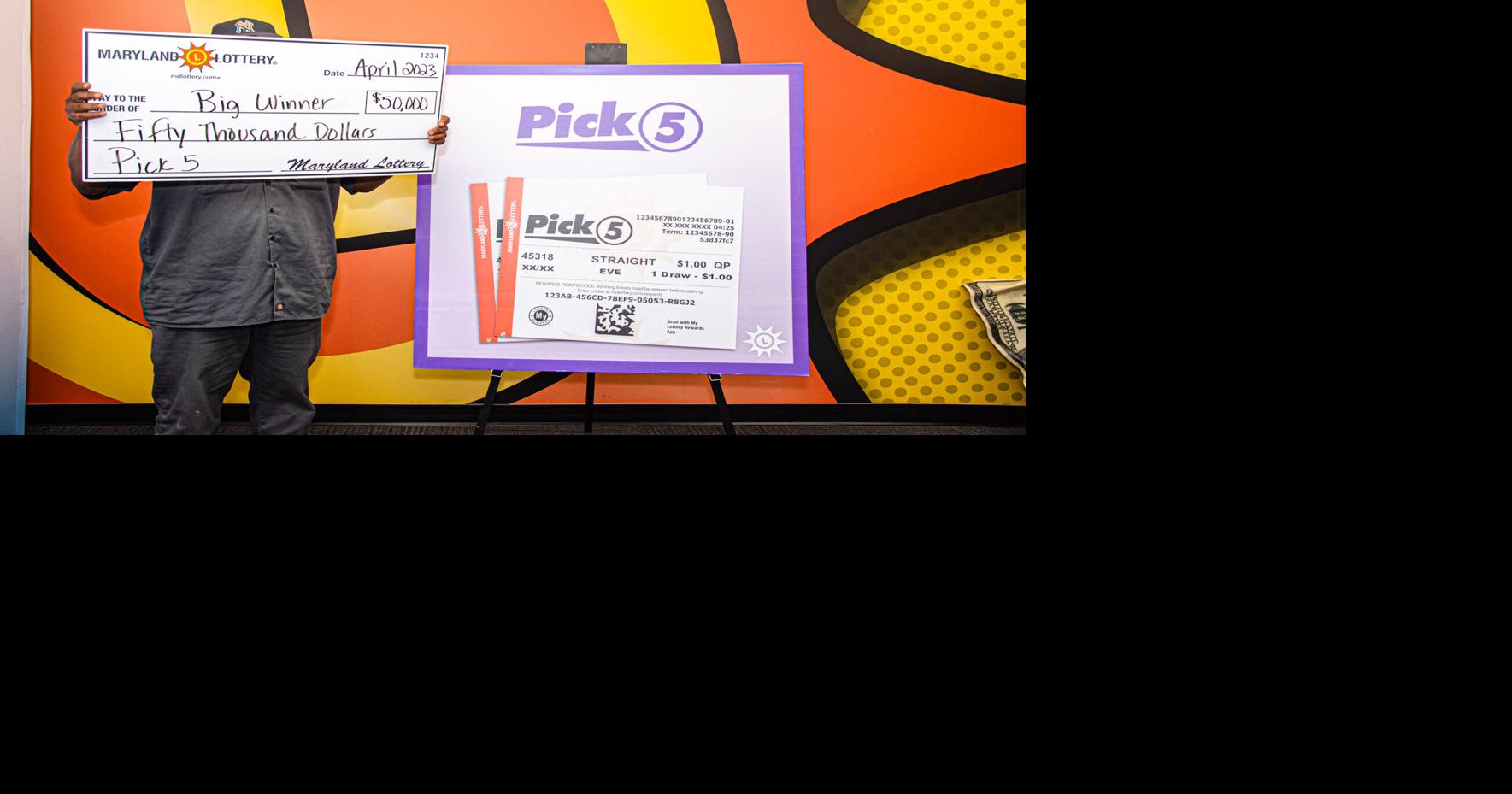 Maryland man won the lottery three times with the same numbers ...