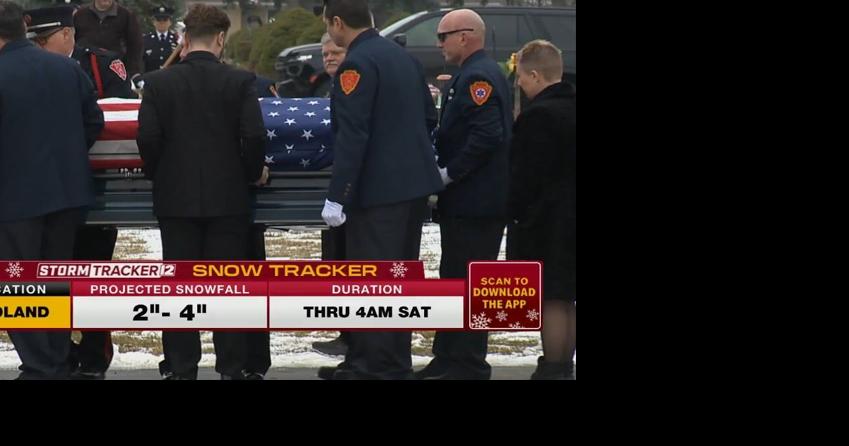 Hundreds say a final farewell to Flint Firefighter Ricky Hill Jr ...