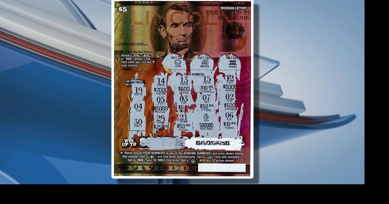 Run of good luck culminates with $500,000 Michigan Lottery prize ...